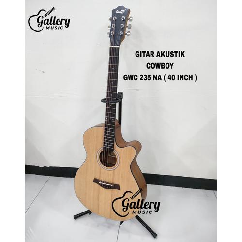 Jual Gitar akustik cowboy GWC 235 NA NS gitar cowboy 40inch ORIGINAL ...