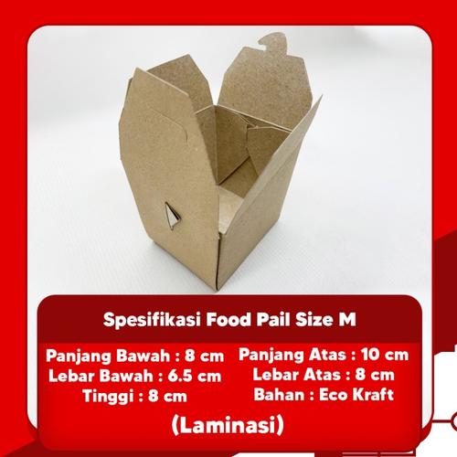 Promo PAPER FOOD PAIL /RICE BOX PAPER/FOOD PAIL BOX MEDIUM/LARGE - FOOD ...