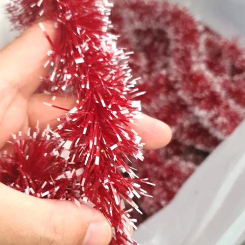 Jual Slingers Salju tali hiasan dekorasi pesta/pohon natal Diameter 5cm ...