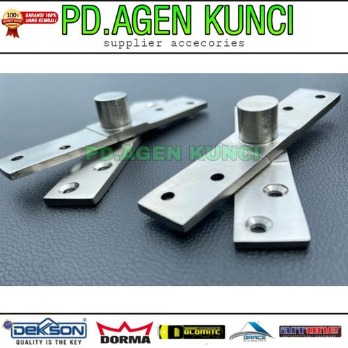 Jual pivot jendela putar 1set atas bawah engsel putar jendela brass ...