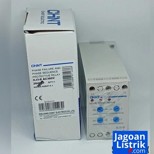 Jual PFR Chint Phase Failure Relay XJ3-D 380V Chint XJ3D - Kota ...