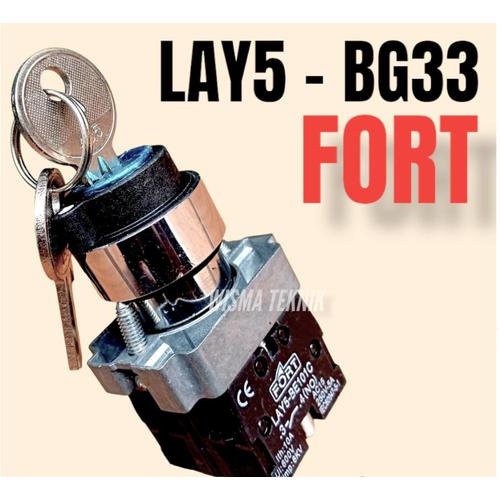 Jual SELECTOR SWITCH KEY 3 POSISI FORT LAY5-BG33 - Jakarta Timur ...