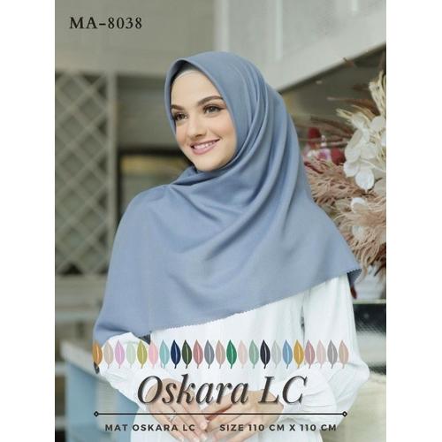 Jual YUEXIU/Segi Empat Oksara Laser Cut /Hijab Voal Laser Cut - Merah ...