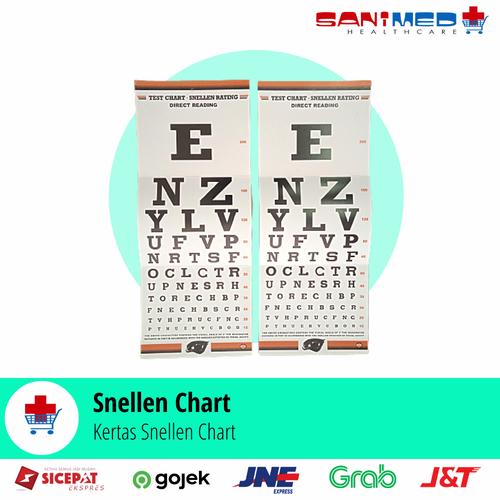 Jual Snellen Chart /Kertas Tes Mata - Kota Surakarta - SANIMED SOLO ...