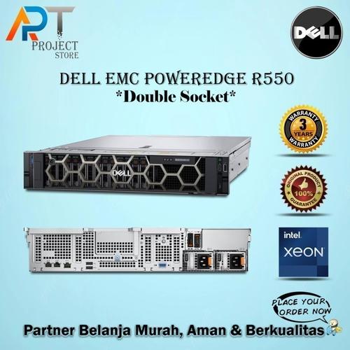 Jual Dell EMC PowerEdge R550 Xeon Silver 4309Y 8GB 600GB SAS 3YR ...
