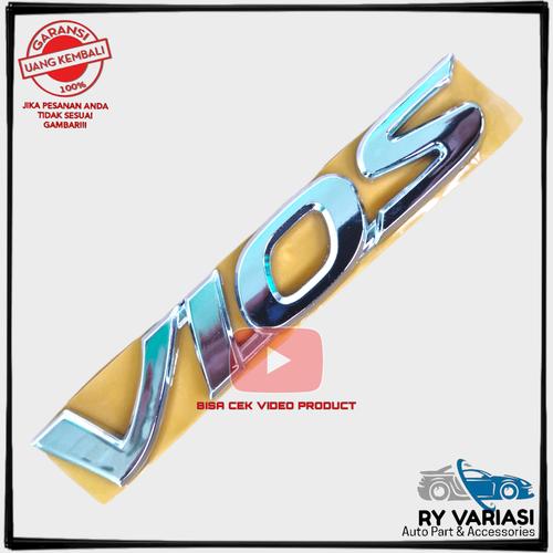Jual Emblem VIOS original Toyota Vios/ Tulisan Merk Logo Vios - Kota ...