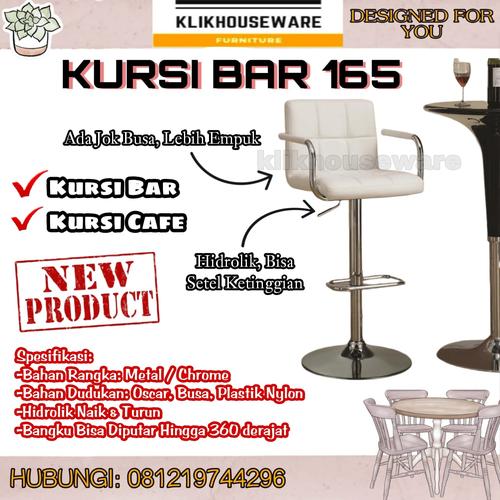 Jual Kursi Bar Tinggi Kursi Bar Modern Minimalis Kursi Bar Stool 165 ...