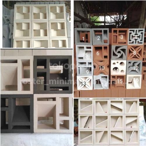 Jual roster beton minimalis/Roster unik/Roster Kuwat /Roster anti ...