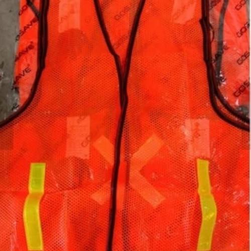 Jual Rompi Jaring Orange/Rompi Safety/Rompi APD/Rompi Proyek Orange ...