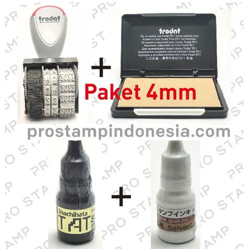 Jual Paket Stempel Kode Produksi - 4mm - Kab. Bekasi - PRO STAMP ...