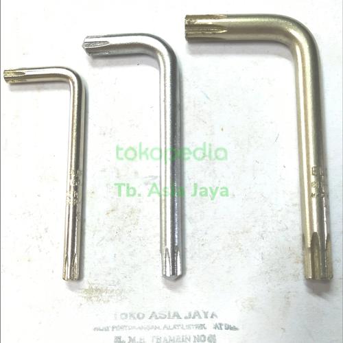 Jual Kunci L bintang / bunga Elora Germany ukuran 6, 8, 10mm - 6 - Kota ...
