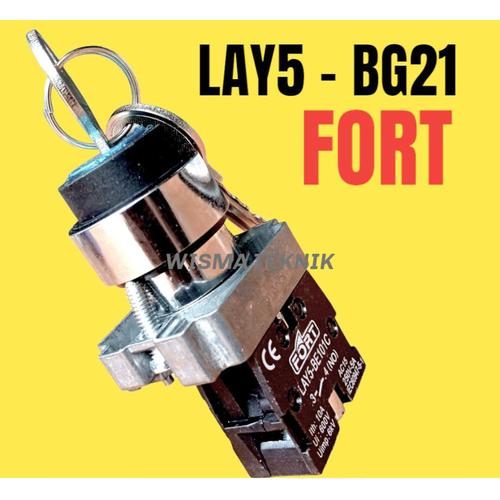 Jual SELECTOR SWITCH KEY 2 POSISI FORT LAY5-BG21 - Jakarta Timur ...