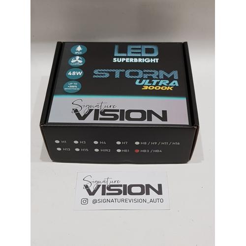 Jual SV LED STORM ULTRA 3000K Lampu Kabut FOGLAMP Mobil H3 H27 880 881 ...