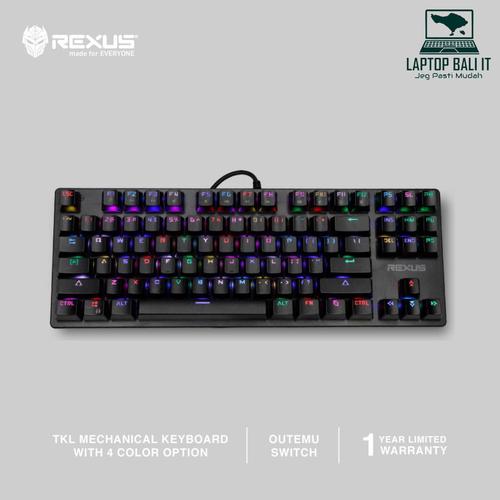 Jual KEYBOARD GAMING REXUS MECHA LEGIONARE RGB MX9 TKL BLACK - SWITCH ...