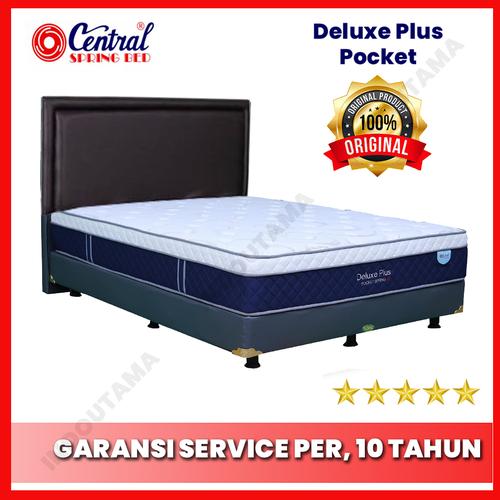 Jual KASUR SPRING BED CENTRAL DELUXE PLUS POCKET 180X200 - Kota Bandung - Indo Utama | Tokopedia