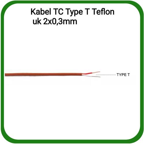 Jual Kabel Thermocouple Type T Teflon 2x0,3mm Meteran (Ecer) - Jakarta ...