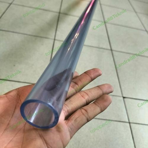 Jual Pipa PVC Bening Transparan 2,5 inch Pipe PVC Clear 2 1/2 inch DN ...