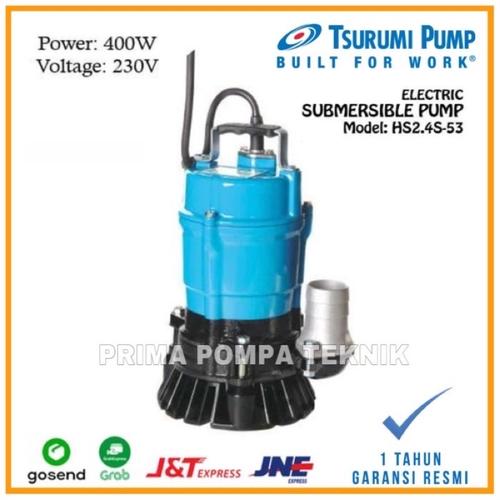 Jual POMPA TSURUMI HS2.4S POMPA CELUP AIR KOTOR 2" SUBMERSIBLE SEWAGE ...