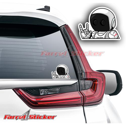 Jual STICKER ASIMO HONDA STIKER ROBOT ASIMO JARI - 5cm - Jakarta Timur ...