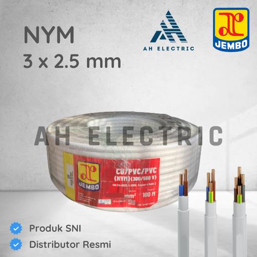 Jual Kabel NYM 3x2.5 mm JEMBO 3x2.5mm 3x2,5mm 3x2,5 mm 3x2 - Kota ...