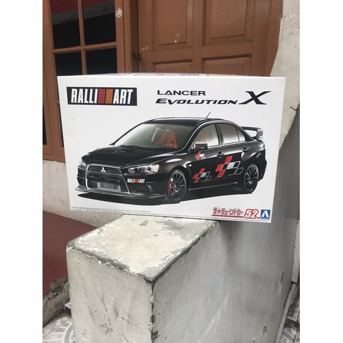 Jual Aoshima Ralliart Lancer Evolution X 1/24 scale model kit - Kota ...