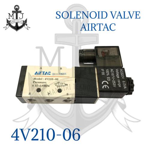 Jual Solenoid pneumatic AIRTAC 4V210-06 - AC220 - Jakarta Barat ...