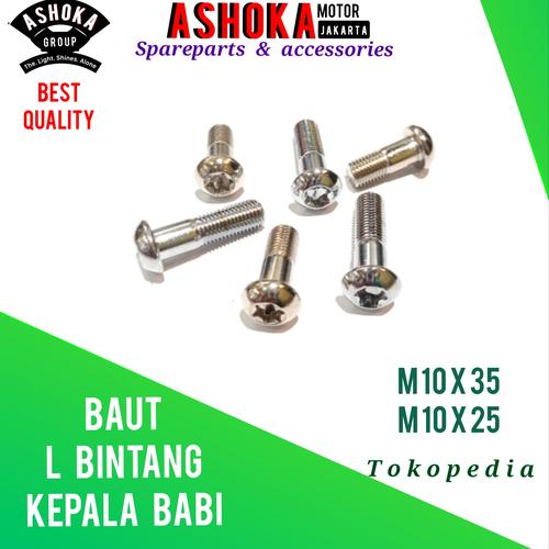 Jual 2050// Baut L kaliper kepala babi motor - Jakarta Pusat - Ashoka ...