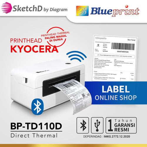 Promo Printer Barcode - Label Blueprint TD110X USB - Kota Manado ...