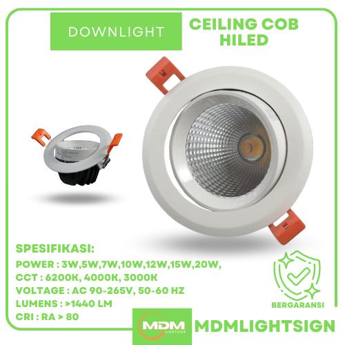 Promo Ceiling COB hiled/Lampu sorot/ Ceiling Downlight 5 Watt - Jakarta ...