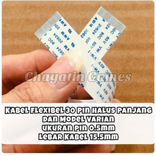 Jual Kabel Flexibel 30 Pin HALUS Panjang dan Model Varian Ukuran Pin 0 ...