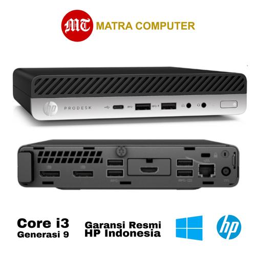 Jual Komputer mini PC core i3 gen9 HP 600 G5 dekstop mini NEW garansi ...