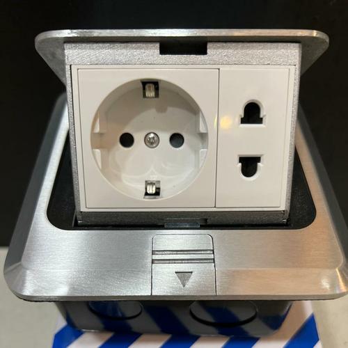 Jual stop kontak lantai murah stopkontak stop arde universal tanam set ...