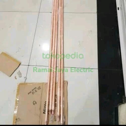 Jual ROD BONDED 5/8 2 METER 2M ROD GROUNDING BONDED 2METER PENANGKAL ...