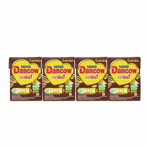 Jual Dancow Susu UHT FortiGro Cokelat 4 x 110 ml - Kab. Sukabumi ...