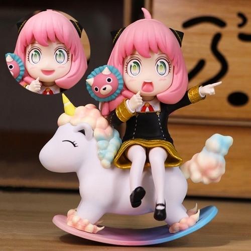 Jual Figure Anya Forger Rocking Unicorn Spy x family Box bobble chair ...