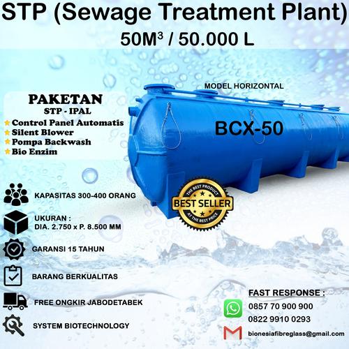 Jual STP BIOTECH 50m3 / IPAL BIOFIL 50M3 / IPAL BIOFILTER 50.000 LITER ...