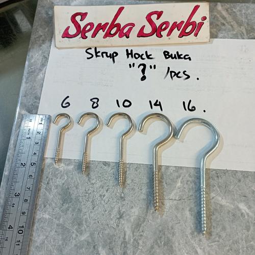 Jual -/PCS "?" SKRUP-Skrup sekrup hock buka "?" - 10 inc - Kota ...