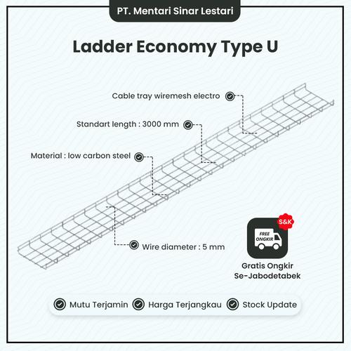 Jual Cable Management Pelindung Kabel Listrik Tray Wiremesh Electro 50 ...