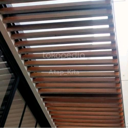 Jual shera decor wood / cassia 5 cm / deco wood / facade / fasade ...