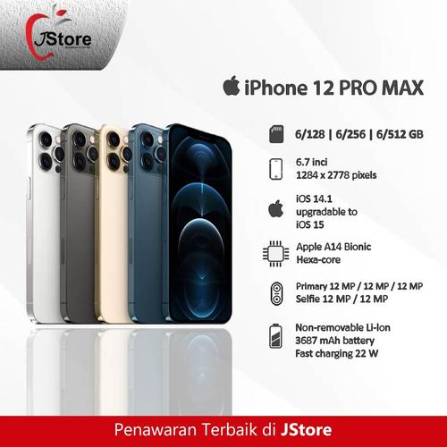 Jual iPhone 12 Pro/Max 128GB iBox New - 12pro 128GB - Jakarta Utara ...