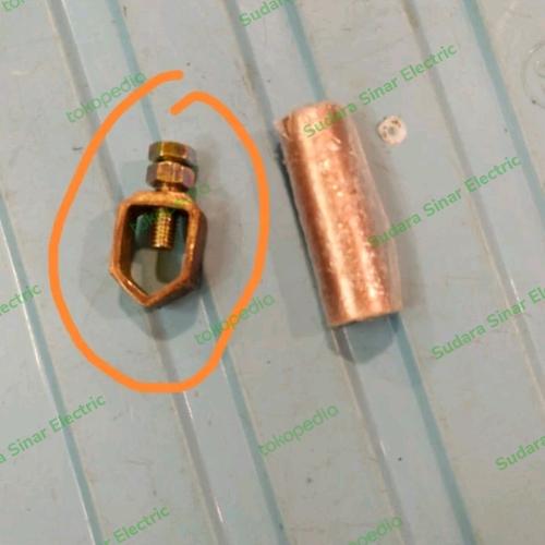 Jual Klem Grounding 5/8 cincin rod grounding penangkal petir - Jakarta ...