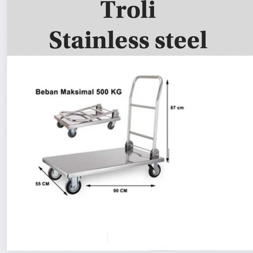 Jual Troli / Stainless steel/ 300 kg/ Sicepat kargo/ Gojek - 300 KG ...