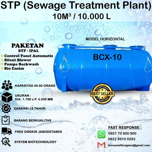 Jual STP BIOTECH 10m3 / IPAL BIOFIL 10M3 / IPAL BIOFILTER 10.000 LITER ...