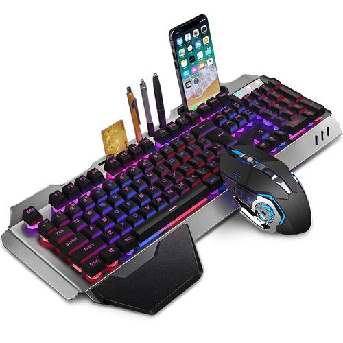 Jual Set Mouse Mos Keybord Kebord Kibord Papan Ketik RBG Gaming PC ...
