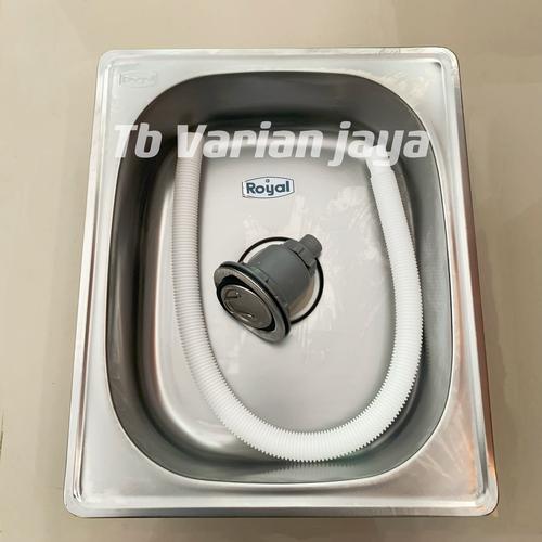 Jual Sink Wastafel Cuci Piring Merk Royal SB42 + Afur Dan Selang - Kab ...