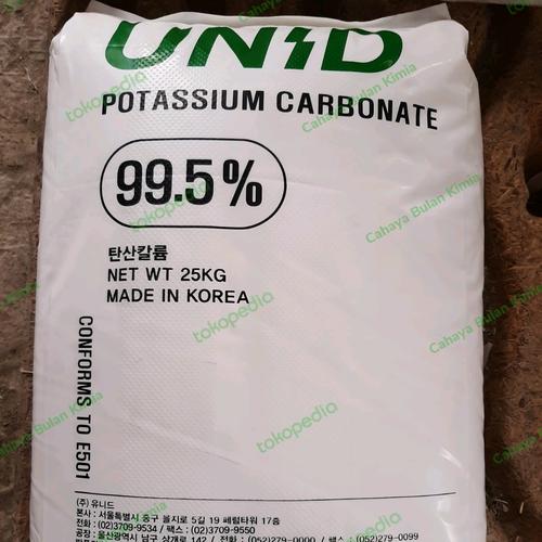 Jual Potassium Carbonate / Potassium Karbonate Ex : Unid Korea (25Kg ...