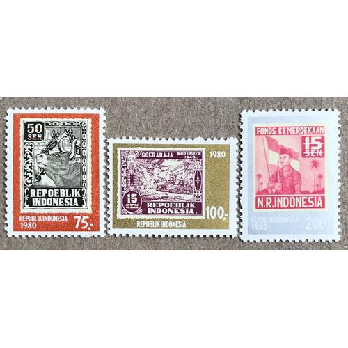Jual PM1236-PERANGKO PRANGKO INDONESIA SERI 35 TAHUN MERDEKA,1980 ...