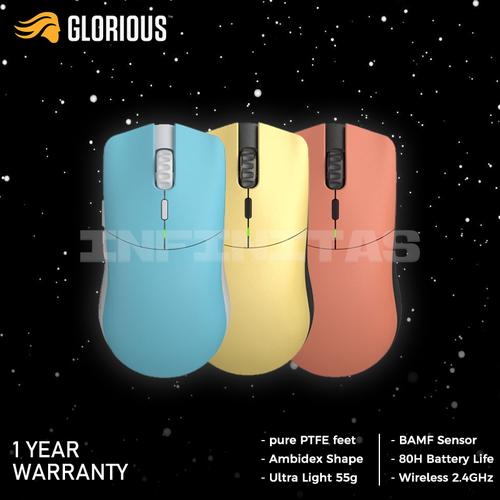 Jual Glorious Model O Pro Hyper Light Wireless Gaming Mouse - Biru Muda ...