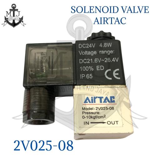 Jual Solenoid valve airtac 2V025-08 drat 1/4” ac220/dc24 - AC220 ...