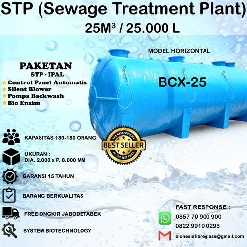 Jual STP BIOTECH 25m3 / IPAL BIOFIL 25M3 / IPAL BIOFILTER 25.000 LITER ...